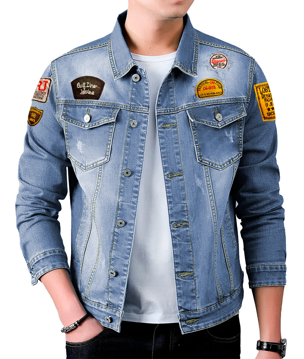 Chamarra De Mezclilla Para Hombre MAYOREO – Shendy Vendy